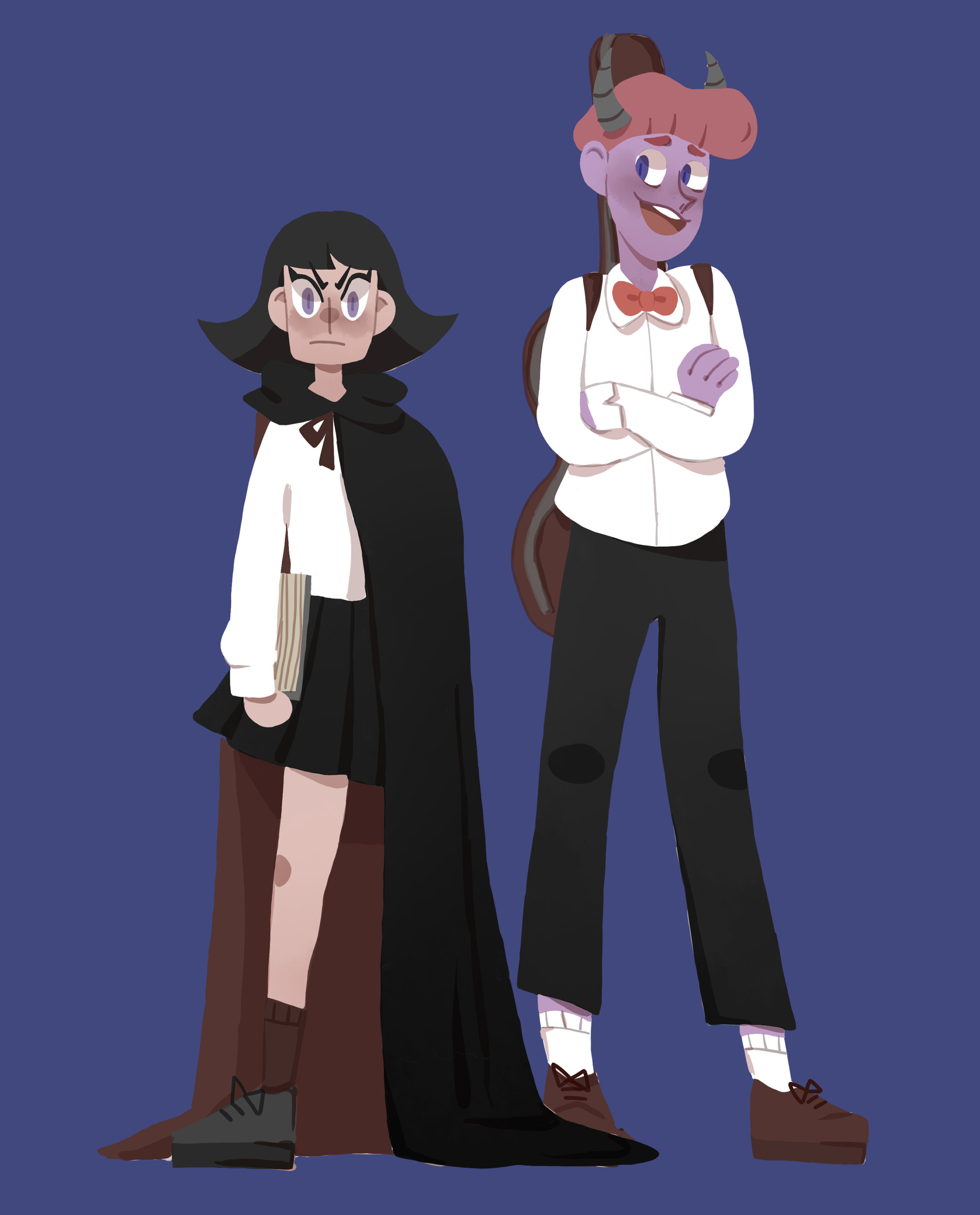 ArtStation - OC : Mephisto and Faustia Workbook