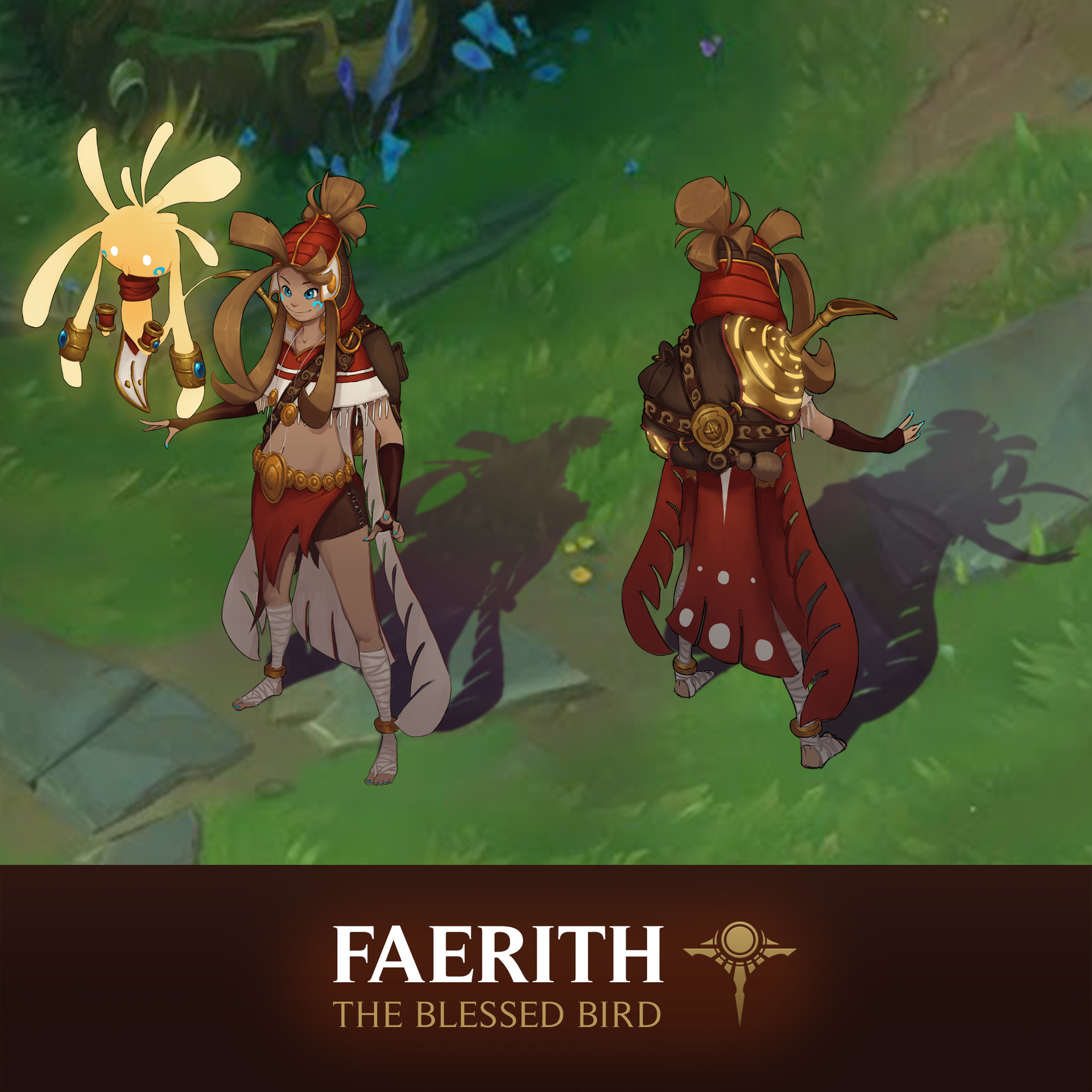 ArtStation - Faerith, the Blessed Bird