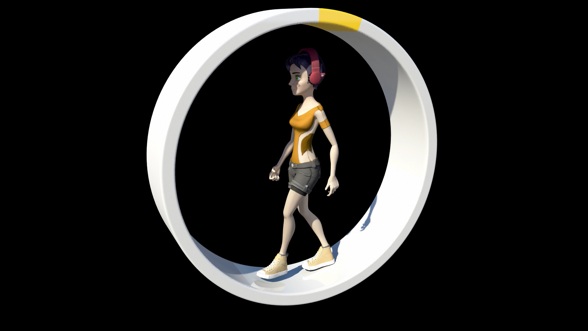 ArtStation - Basic Walk Cycle Animation