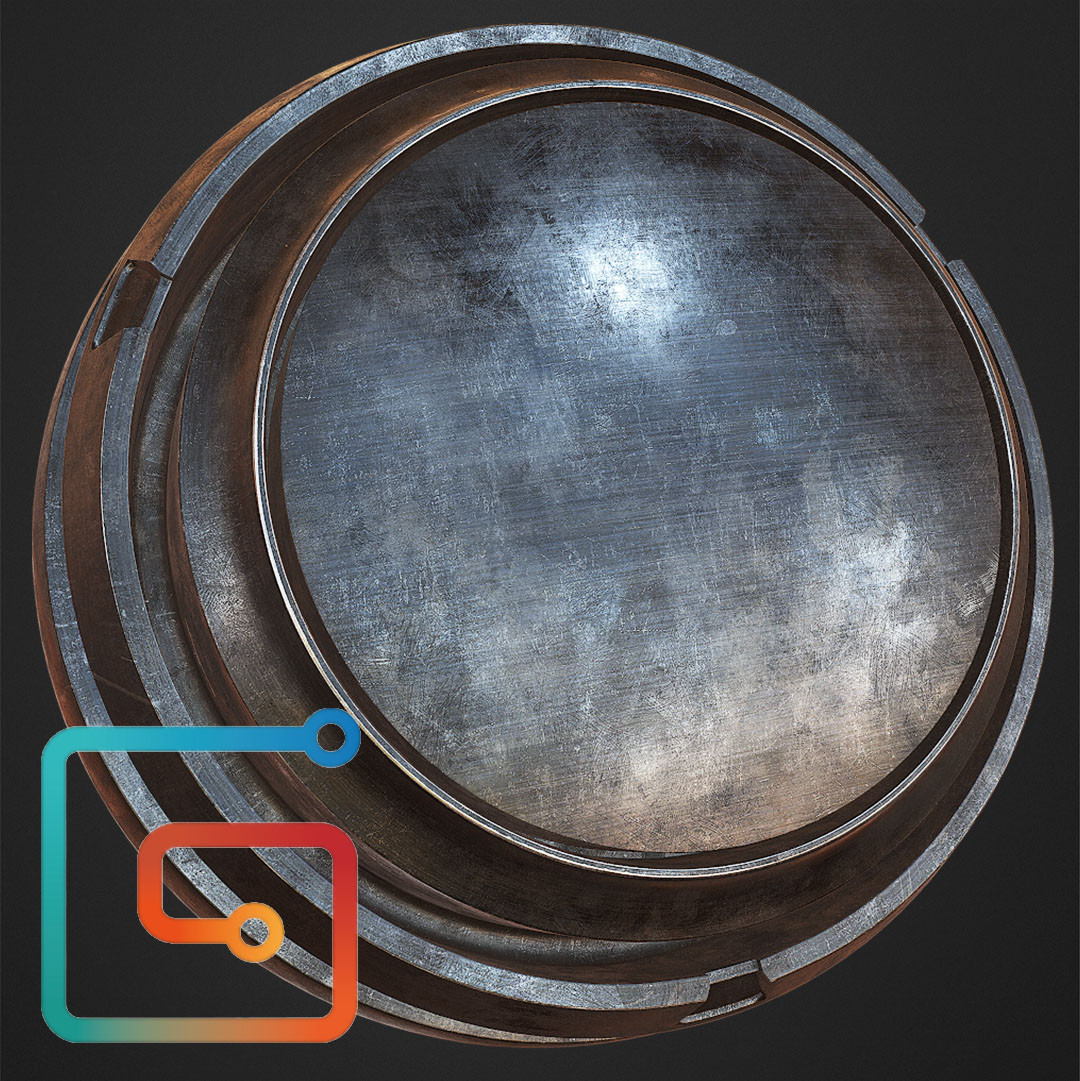 ArtStation - Metal Gun Barrel Smart Material