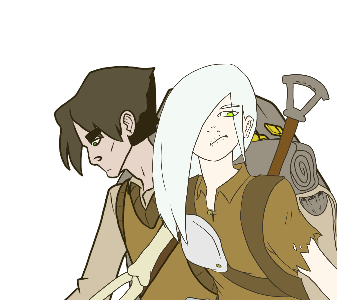 ArtStation - Selene and Greyson, a DnD pair