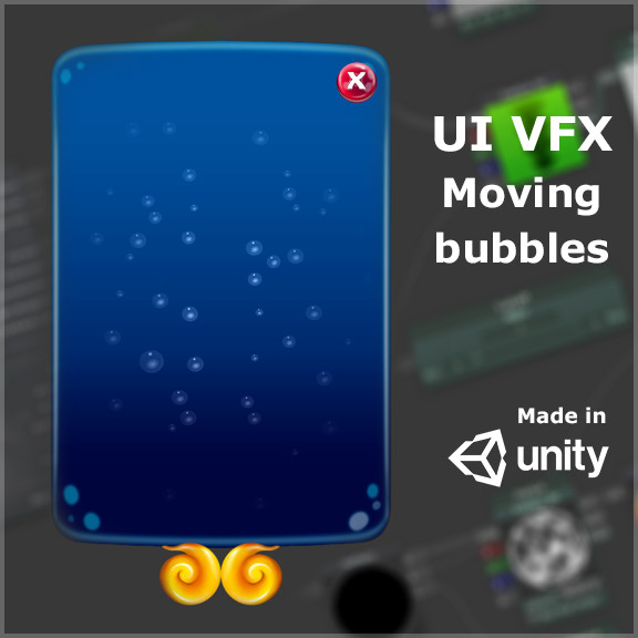 ArtStation - UI Moving bubbles - VFX