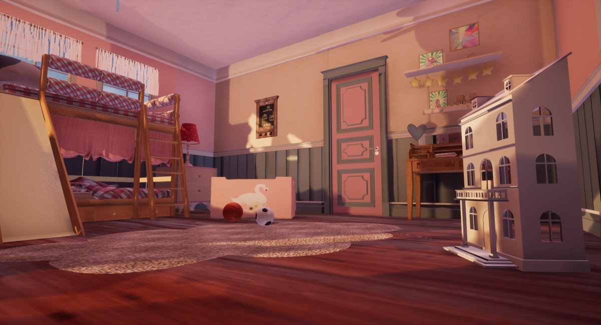 ArtStation - Girls Bedroom