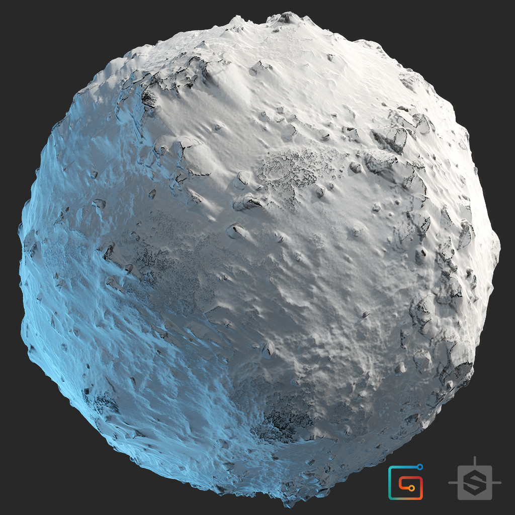 ArtStation - Snowy Stone Field