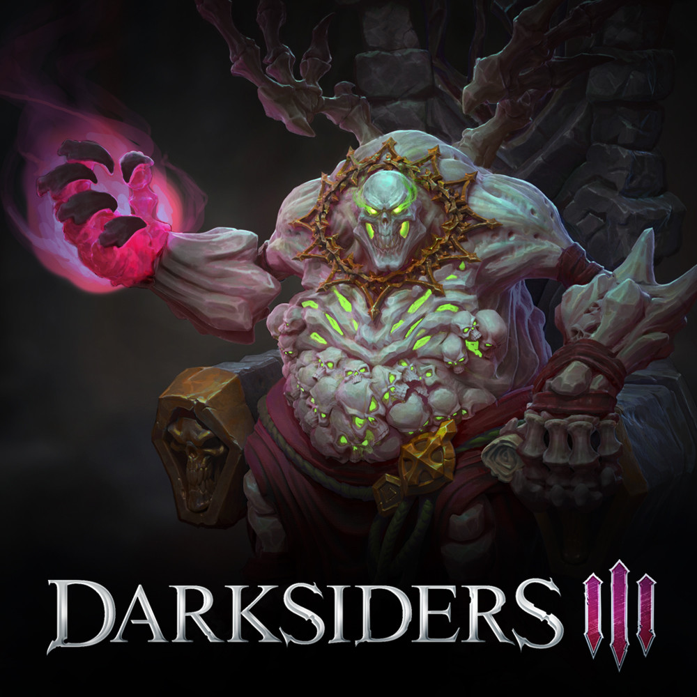 ArtStation - Darksiders 3 - Undead Scribe concept.