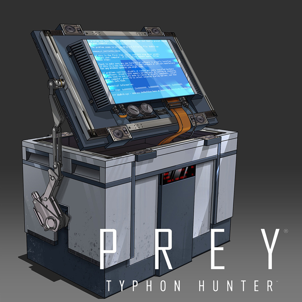 ArtStation - PREY Typhon Hunter - Hardware