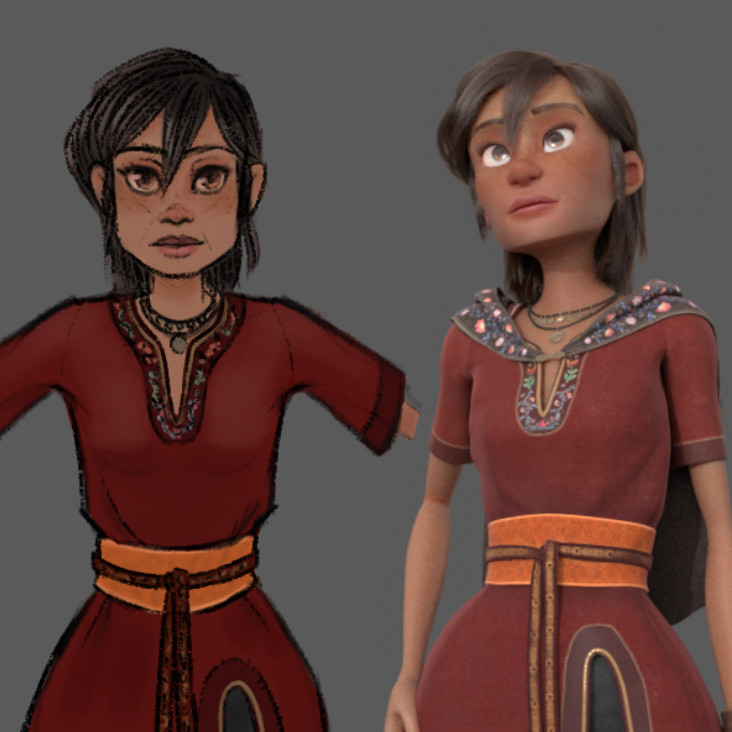 ArtStation - Isabella - Character Design