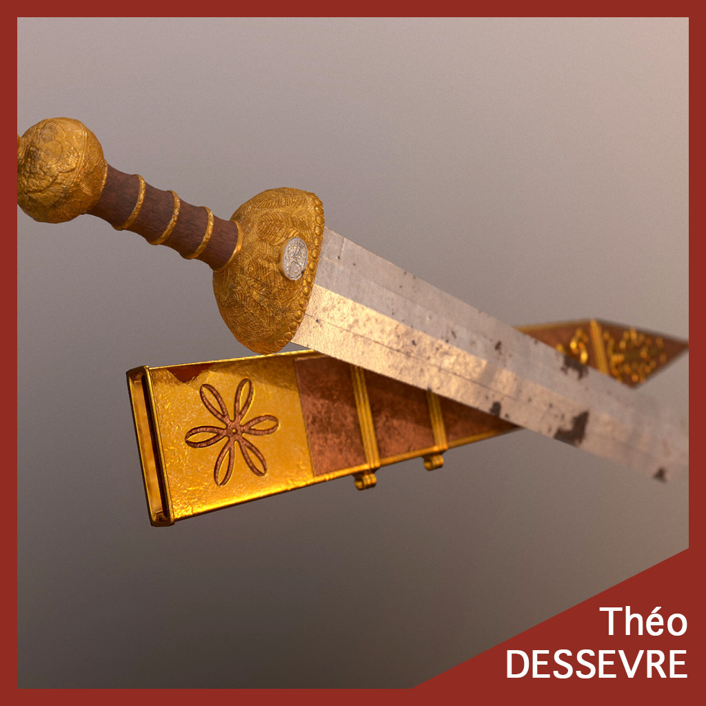 ArtStation - Roman Sword