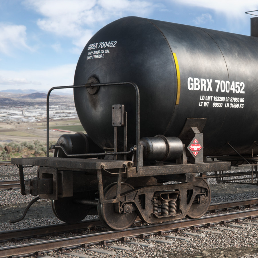 ArtStation - DOT-111 Tank Car