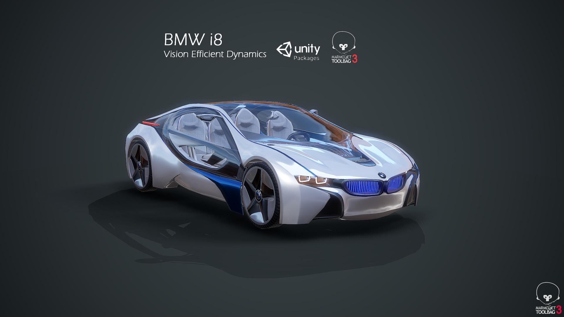 ArtStation - BMW i8 Vision Efficient Dynamics