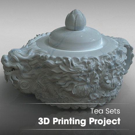 ArtStation - TEA SETS - 3D PRINTING PROJECT