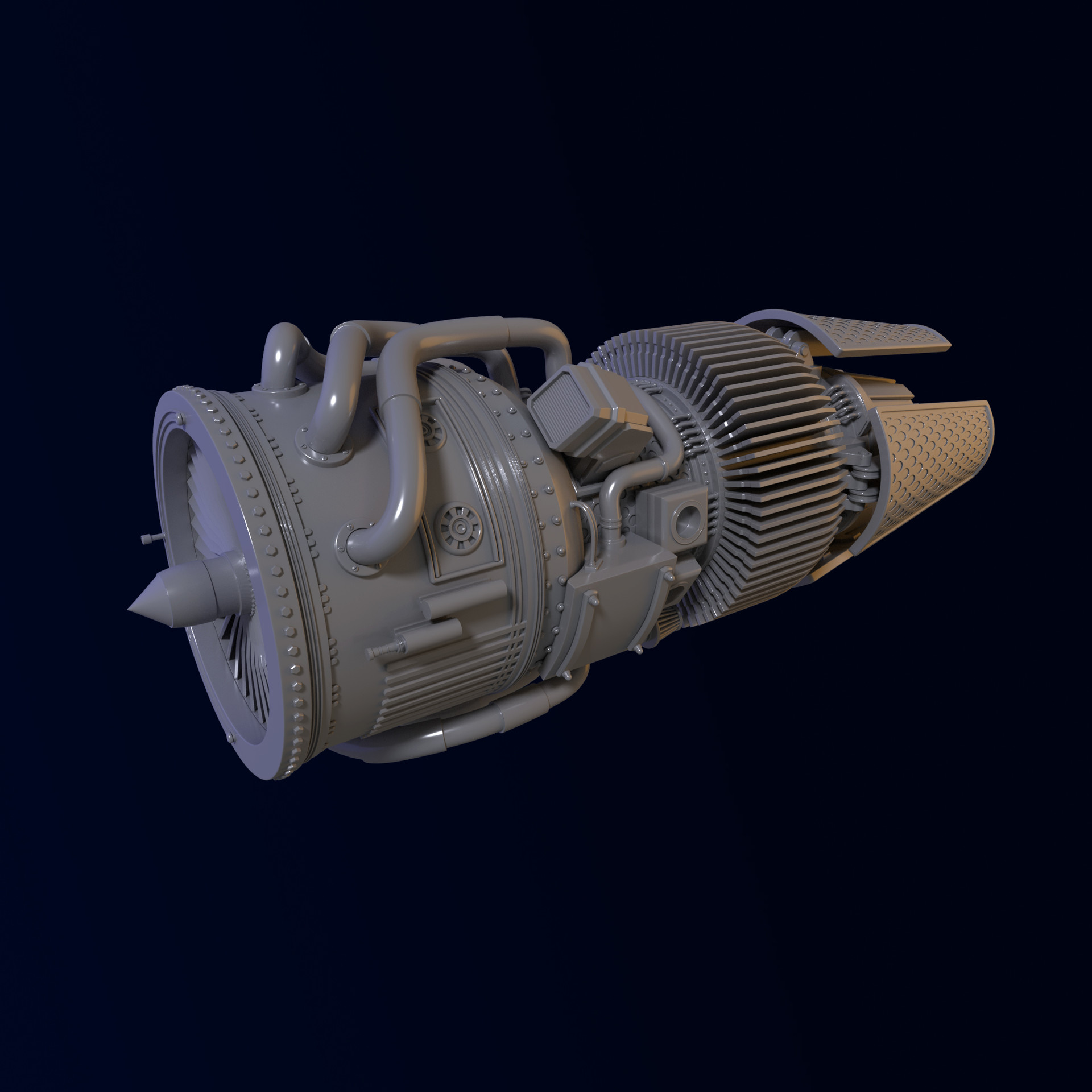 ArtStation - Jet Engine