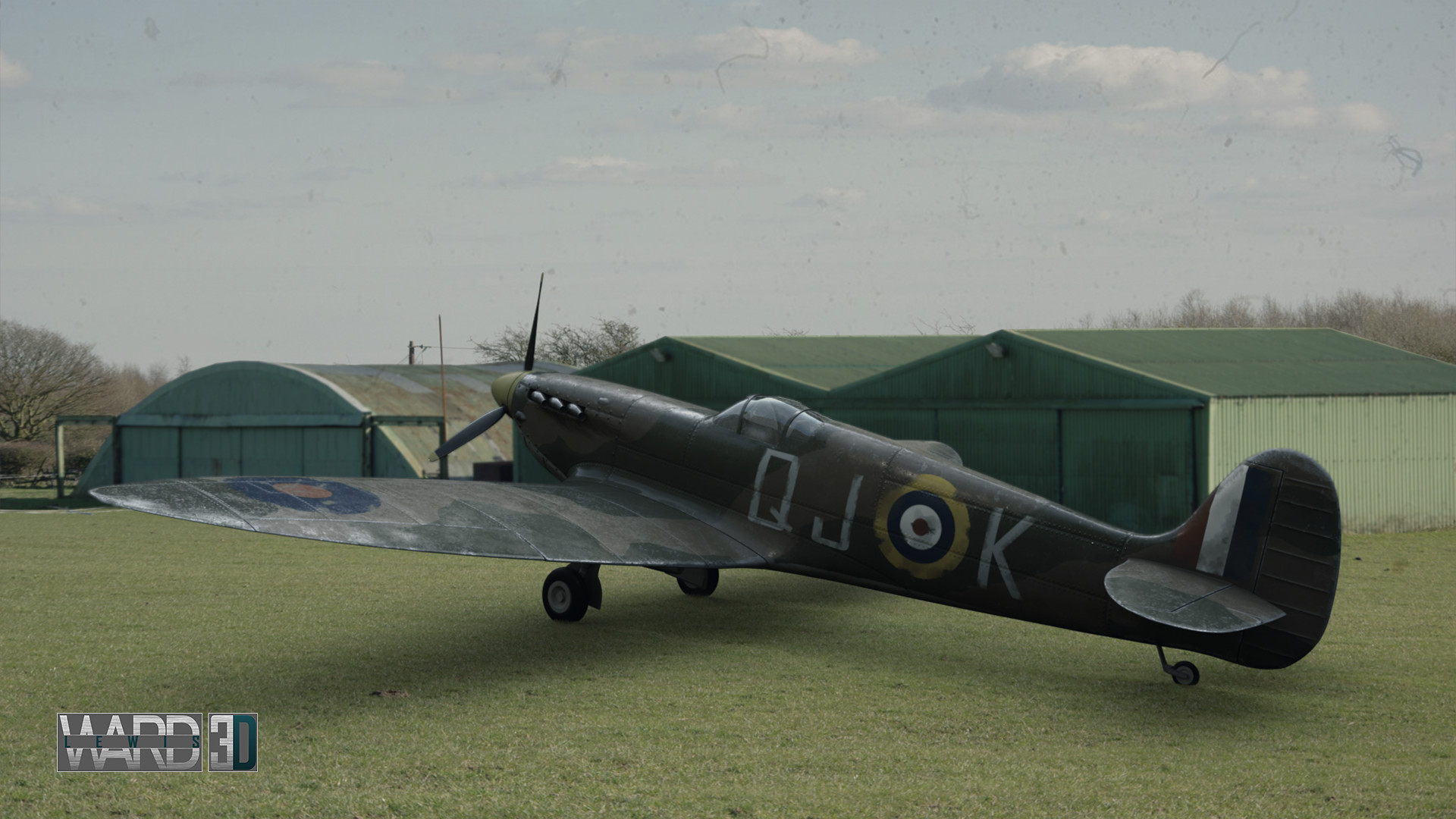 ArtStation - Supermarine Spitfire MK2A