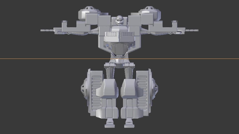 ArtStation - Tarnsformer Robot Mode