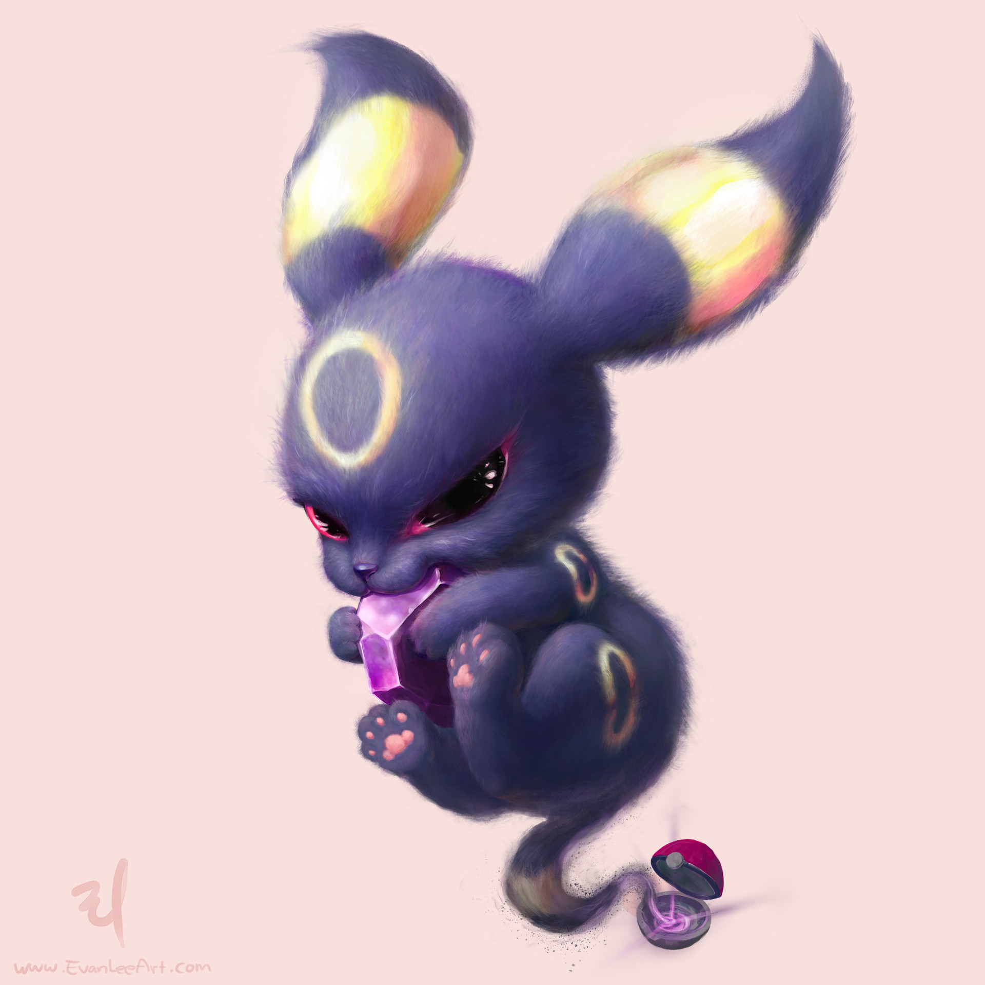 ArtStation - Baby Umbreon