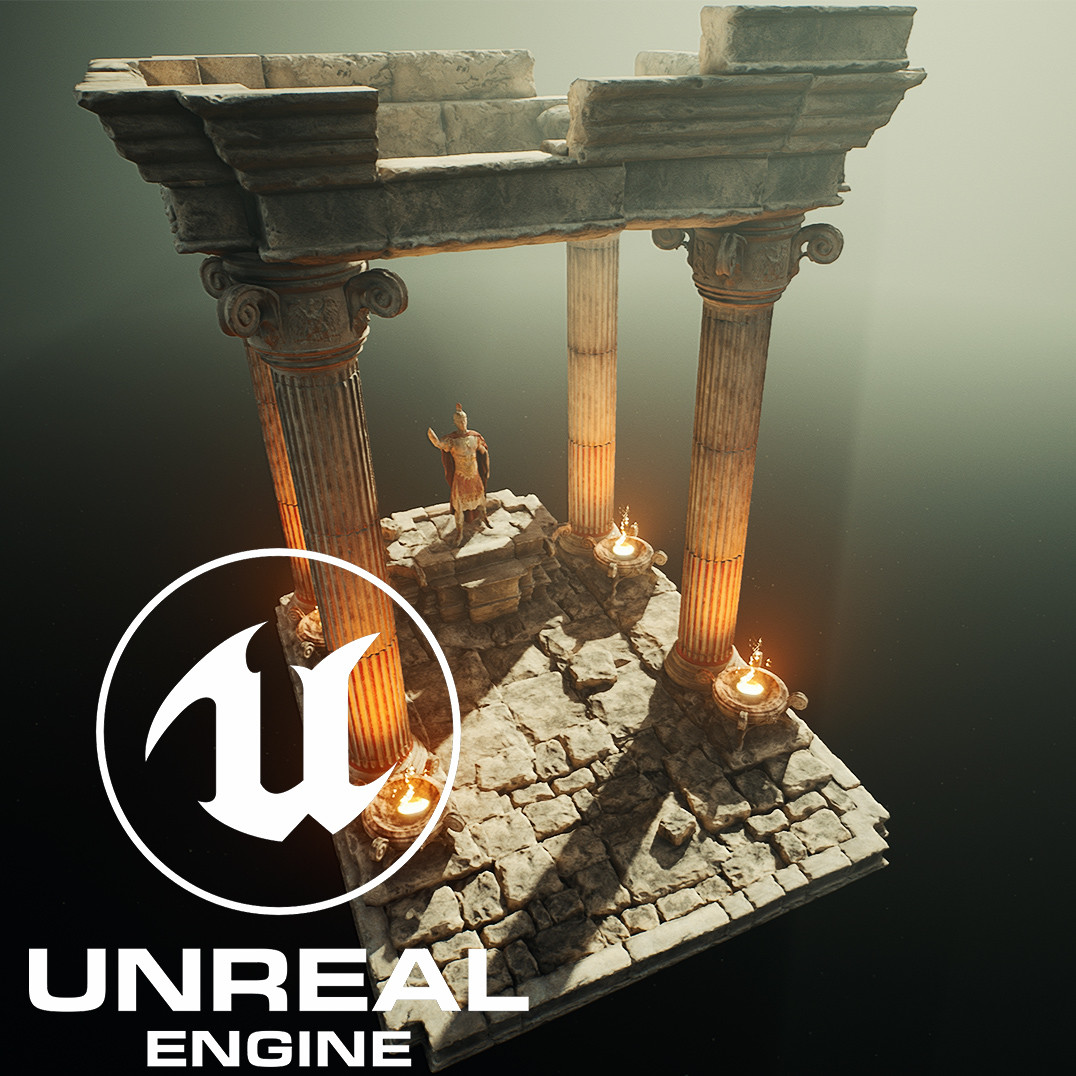 ArtStation - Roman scene