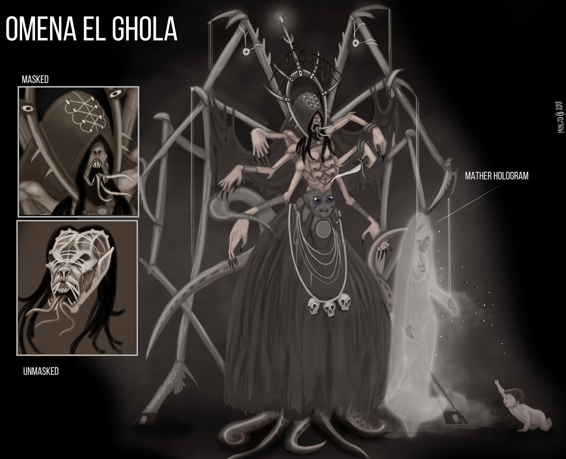 ArtStation - Omena El Ghola concept design