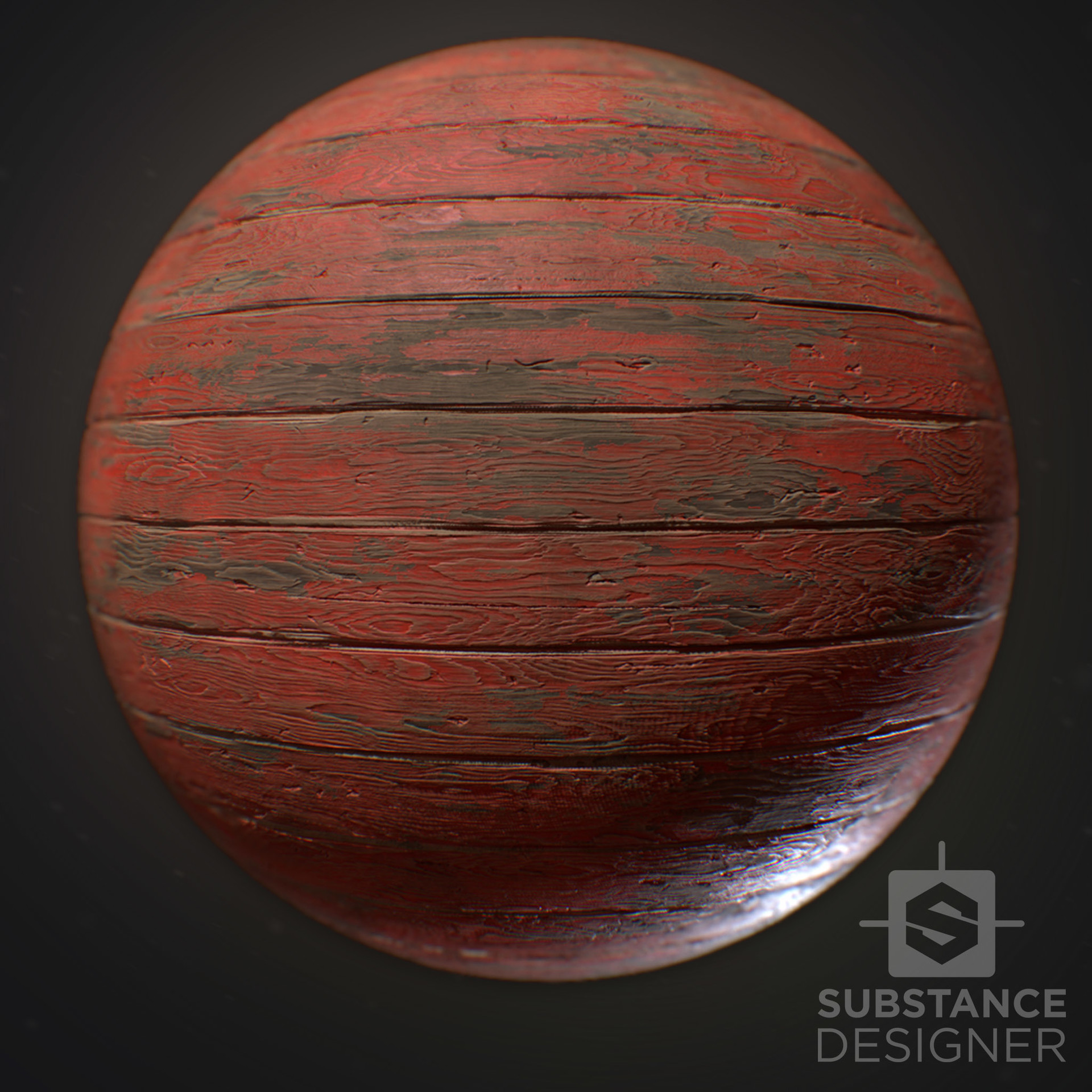 ArtStation - Wood Planks - Procedural Material