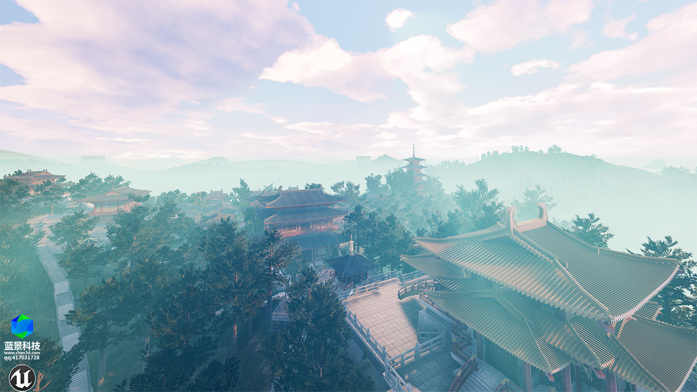 ArtStation - VR of old chinese buildings.made by Unreal Engine 4