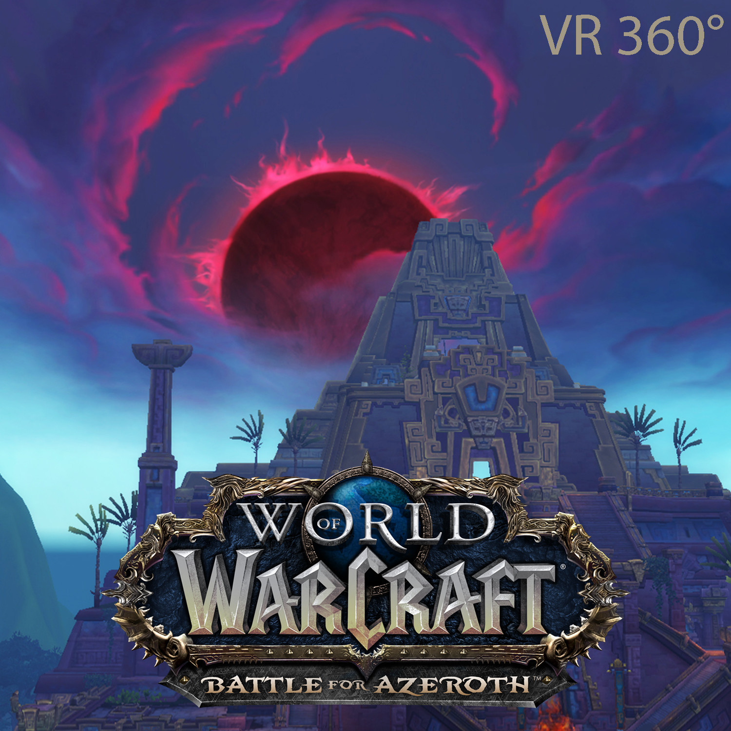 ArtStation - Blood Moon Skybox - World of Warcraft