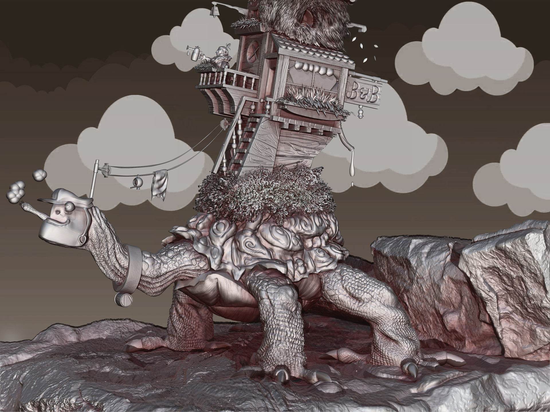 ArtStation - Turtle House