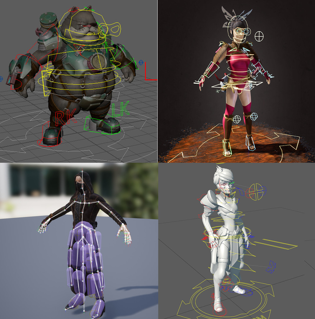 ArtStation - Character Rigs