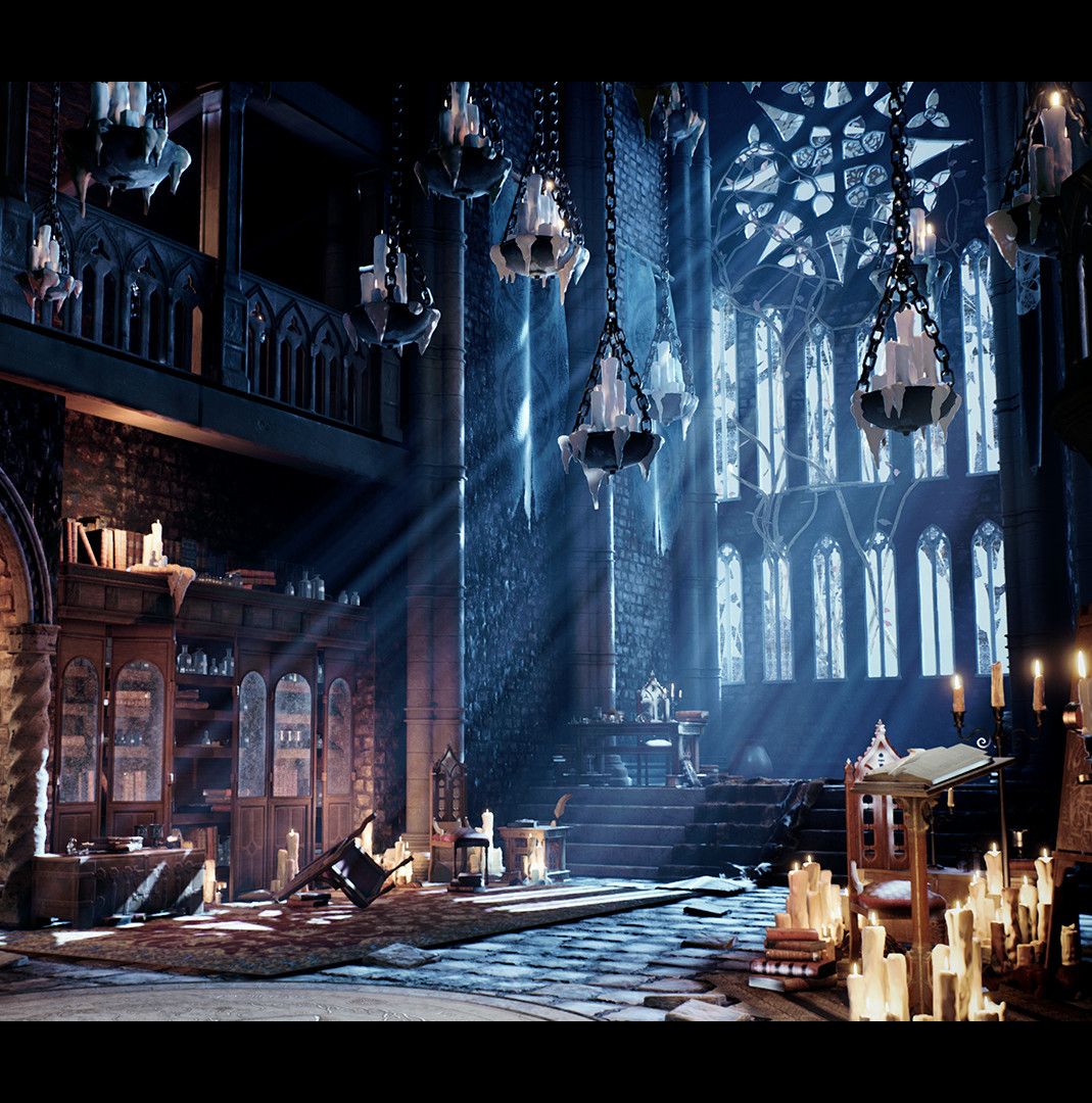 ArtStation - Bitteryarrow Castle - Interior