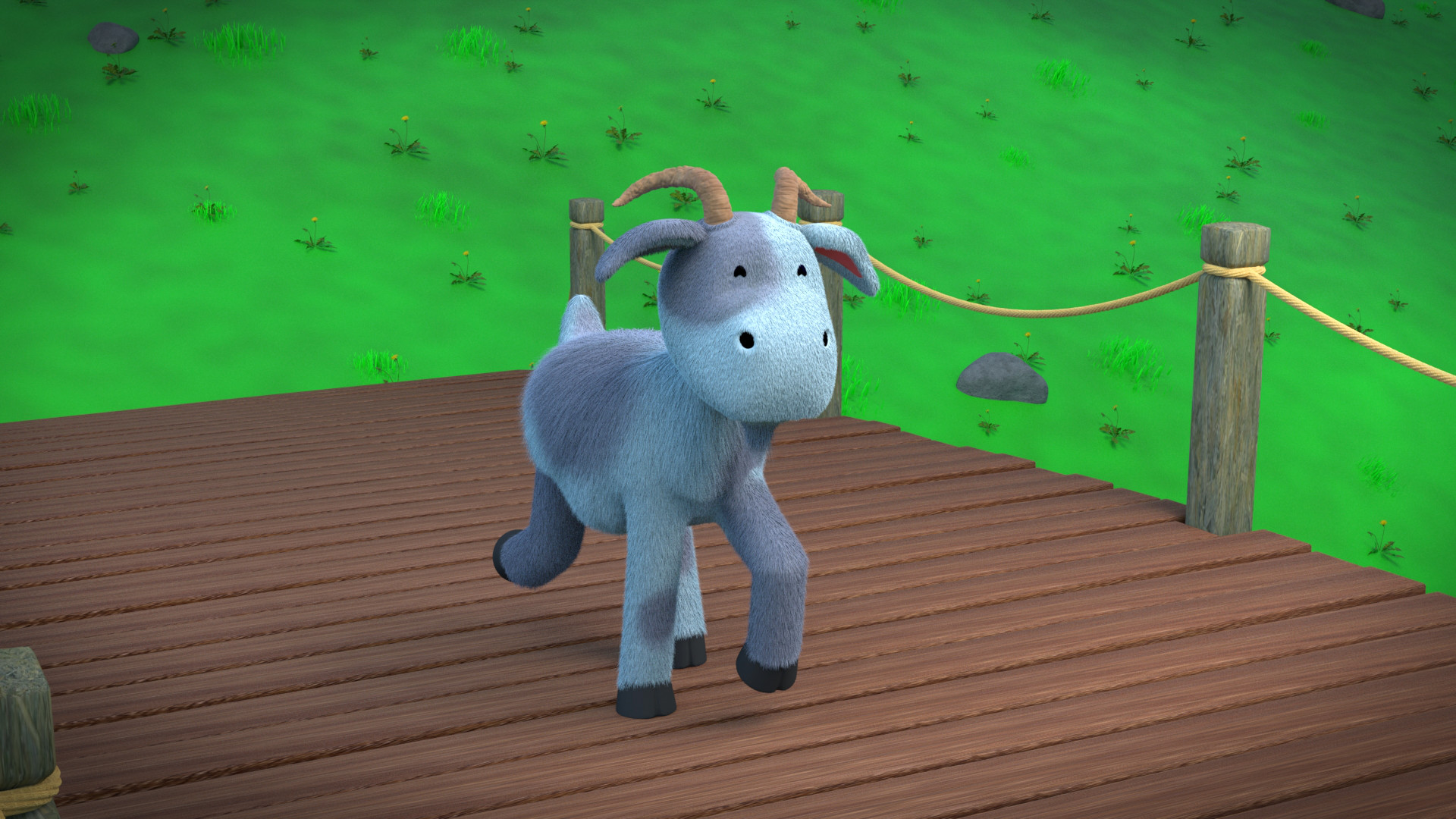 ArtStation - Three Billy Goats Gruff