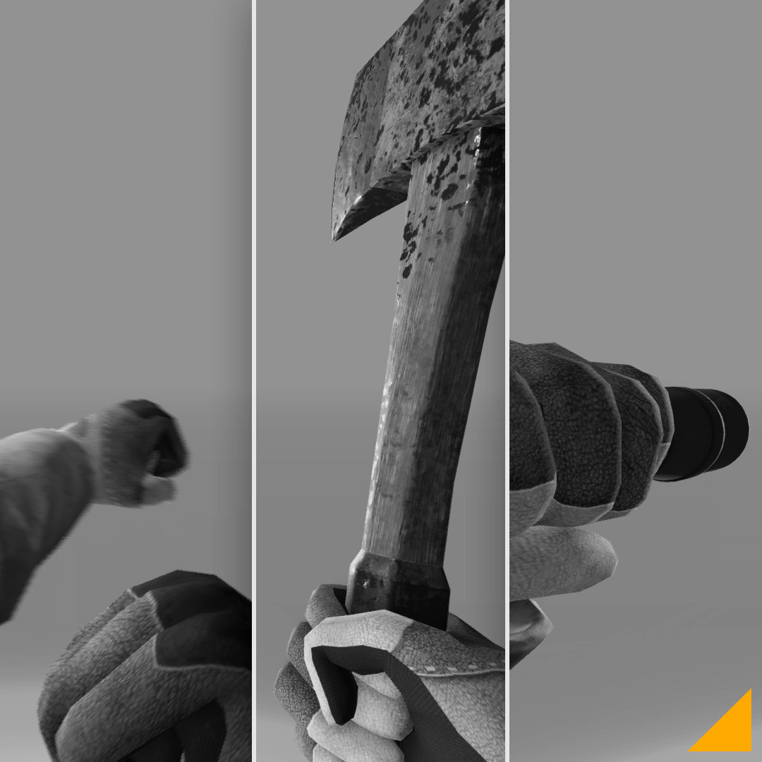 ArtStation - FPS Melee Animation for Dead Earth (Unity)