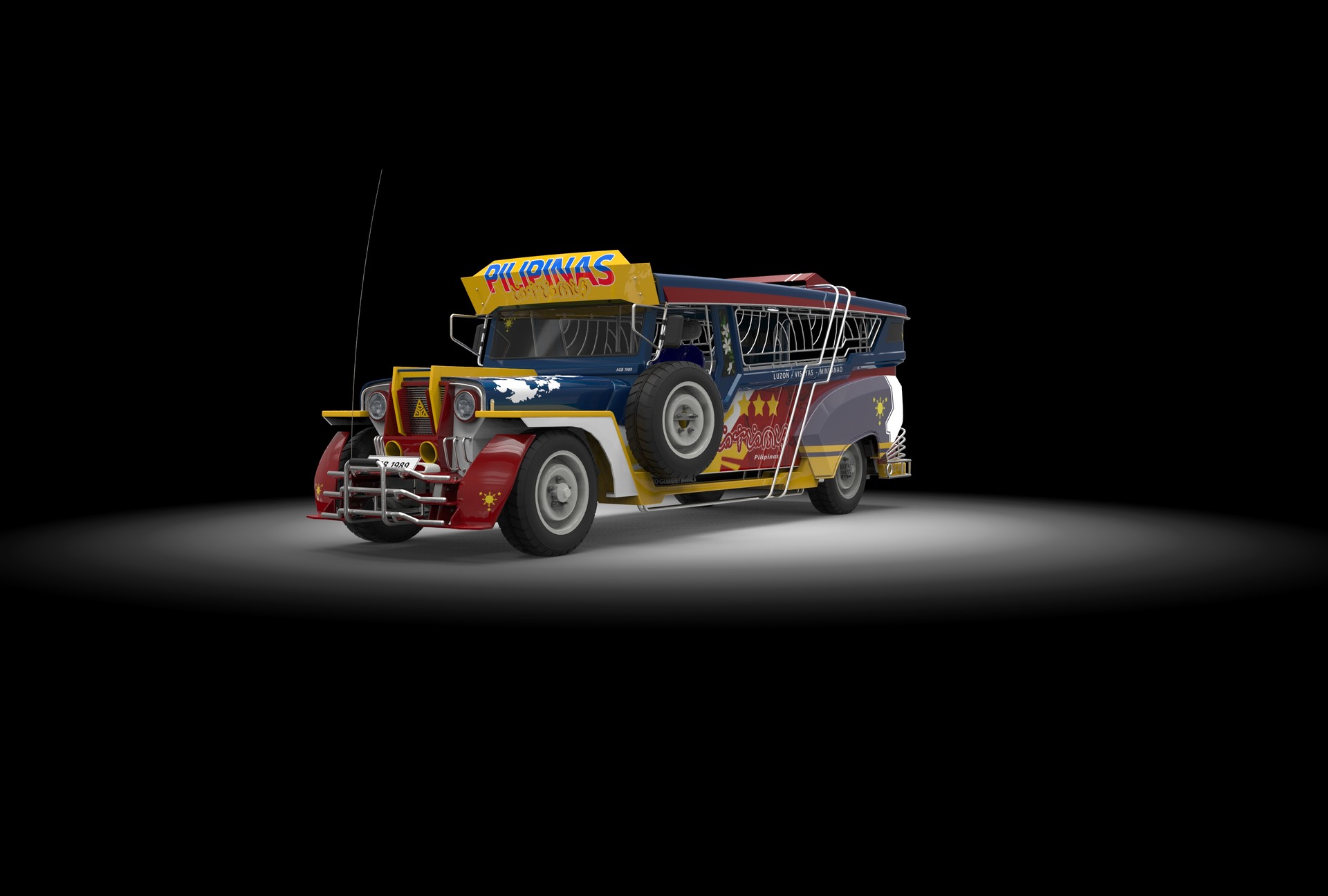 ArtStation - Philippine Jeepney