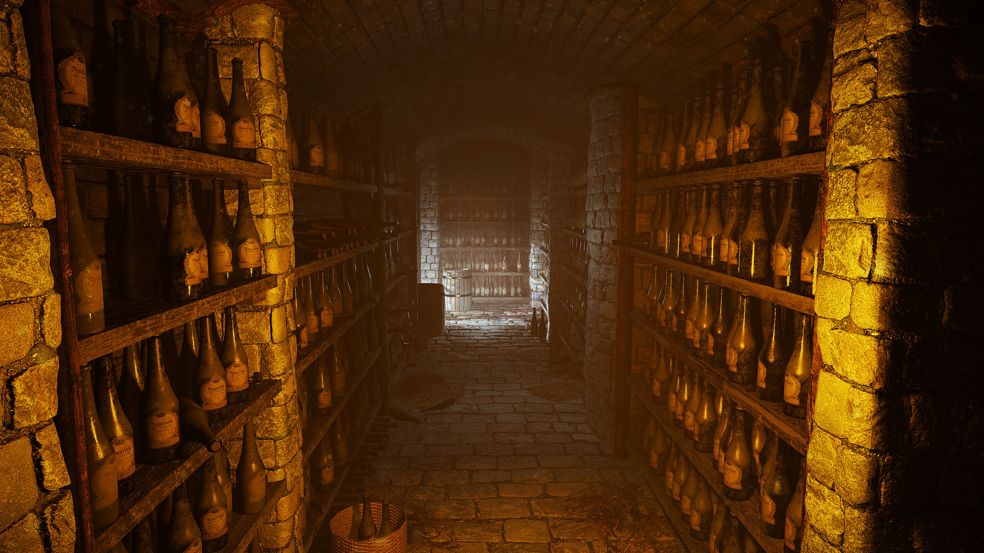 ArtStation - Old Wine cellar - Speed project, Daniel Lindblom