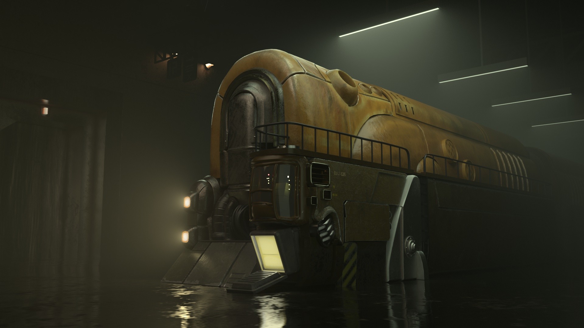 ArtStation - Future Train