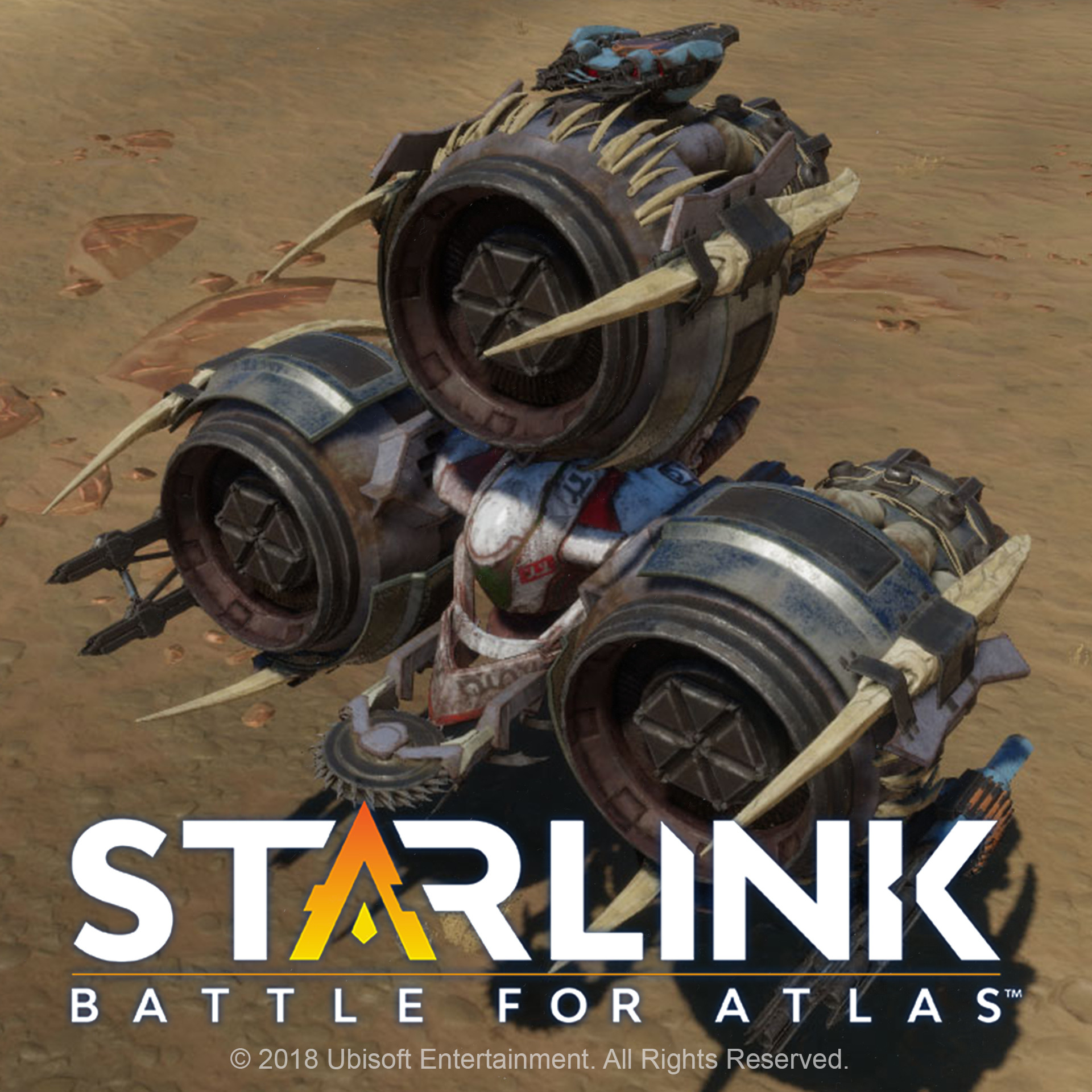 ArtStation - Starlink: Battle for Atlas - Outlaw (Part 2: Engines and attachments)