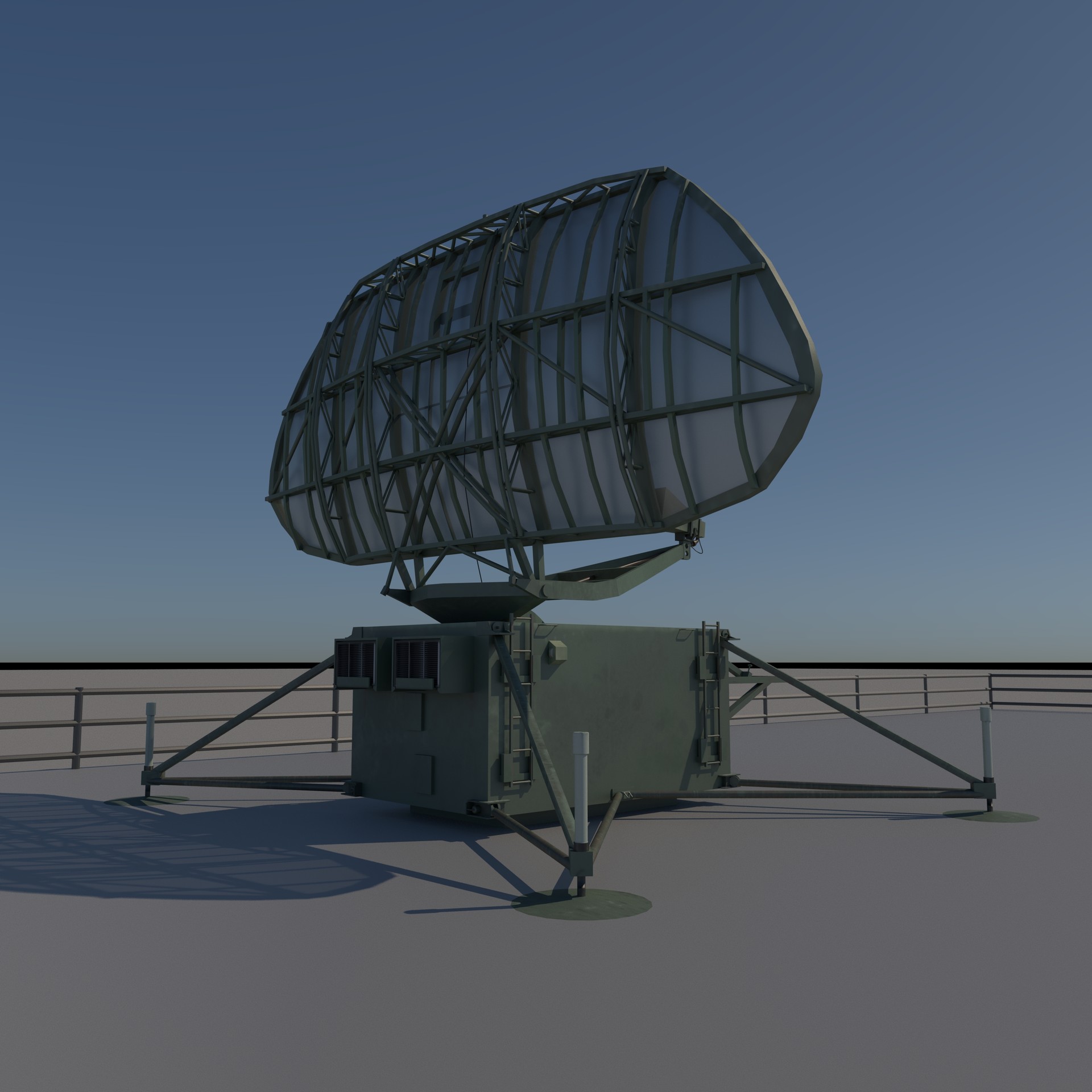 ArtStation - Radar Station CAE Submission
