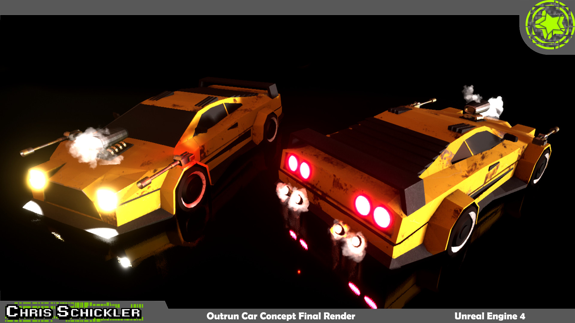 Christopher Schickler - Outrun Car Concept