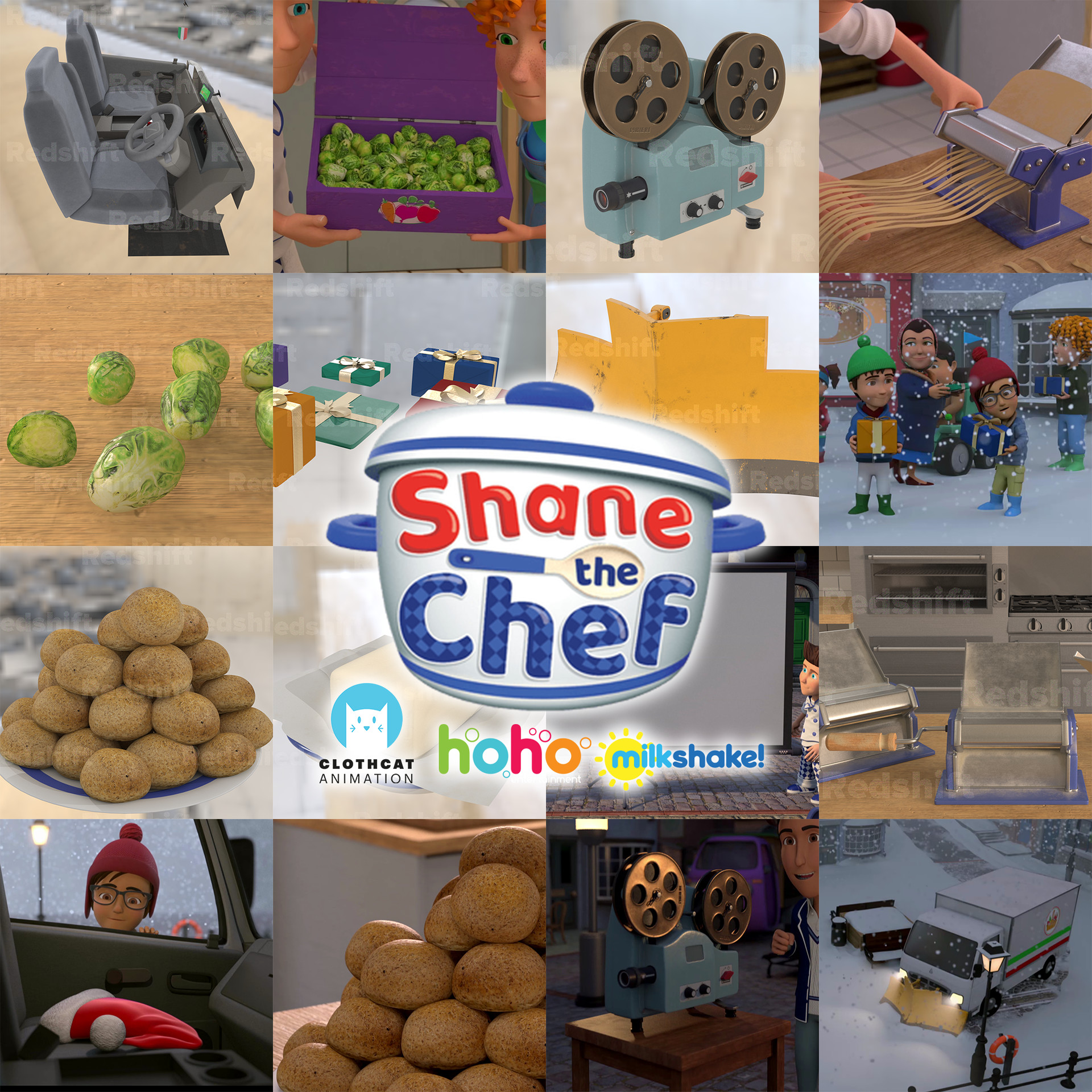 ArtStation - Shane The Chef Assets 2