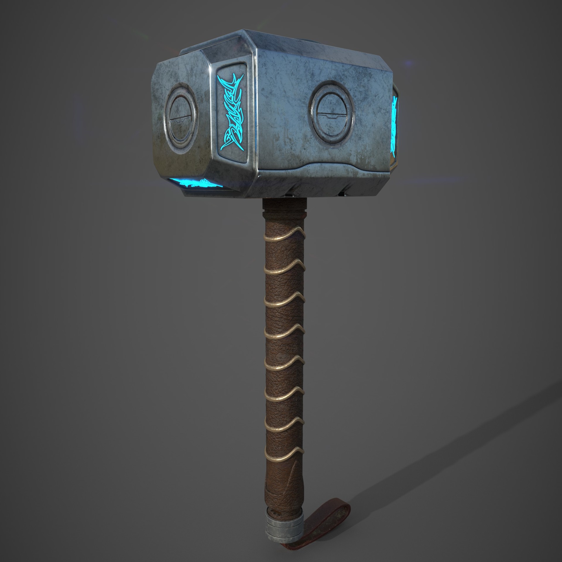 ArtStation - thor hammer