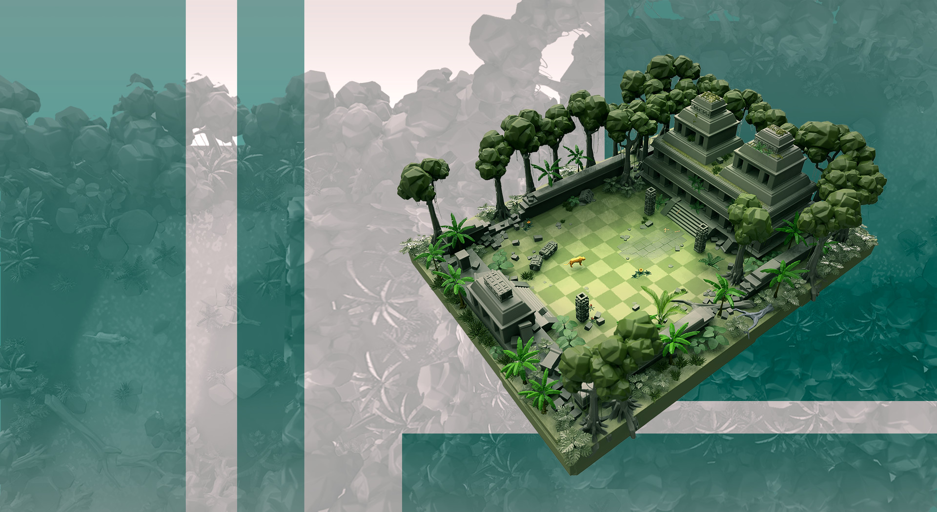 ArtStation - Concept Artwork for PaperWorld - Jungle homeland