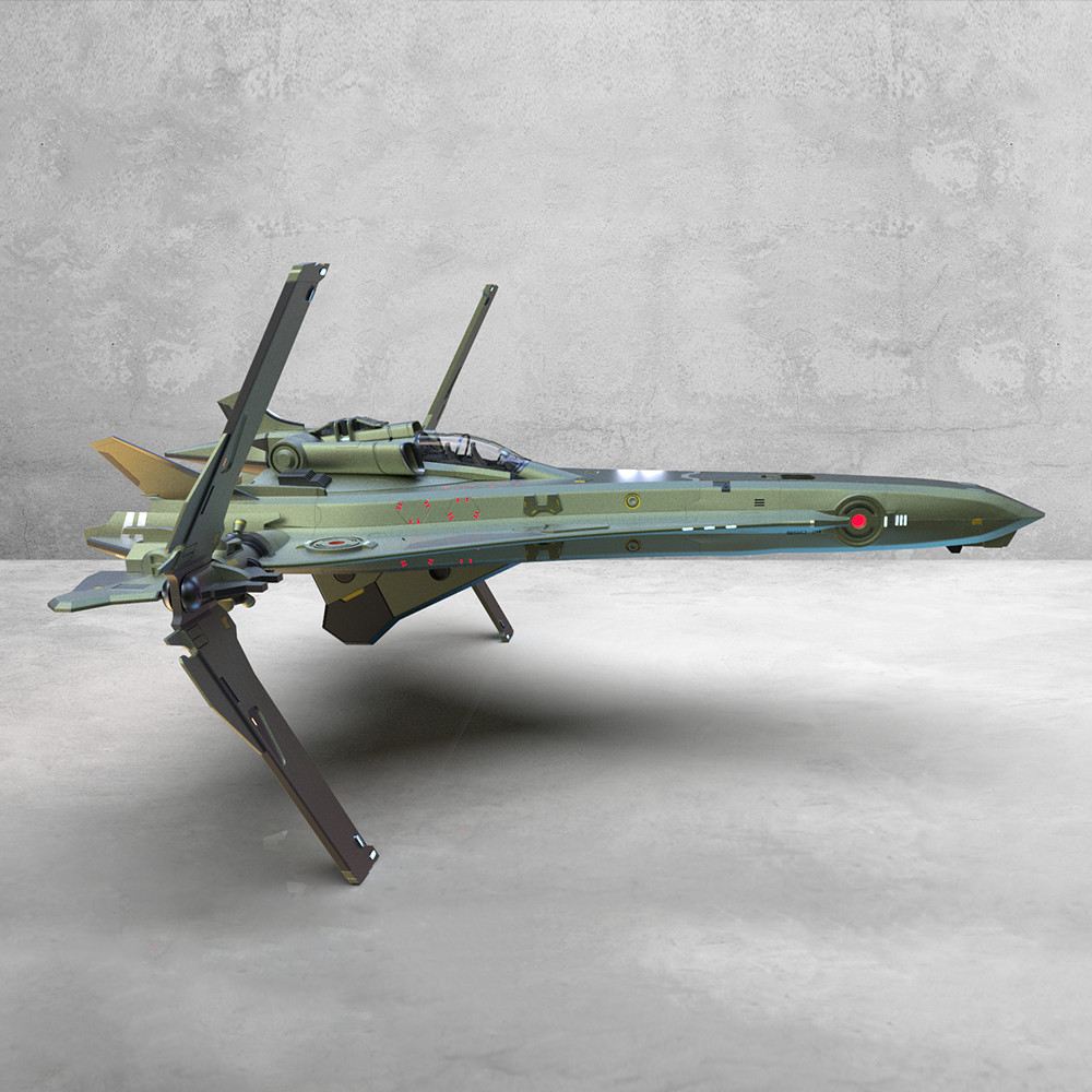 ArtStation - Falcon Light Fighter
