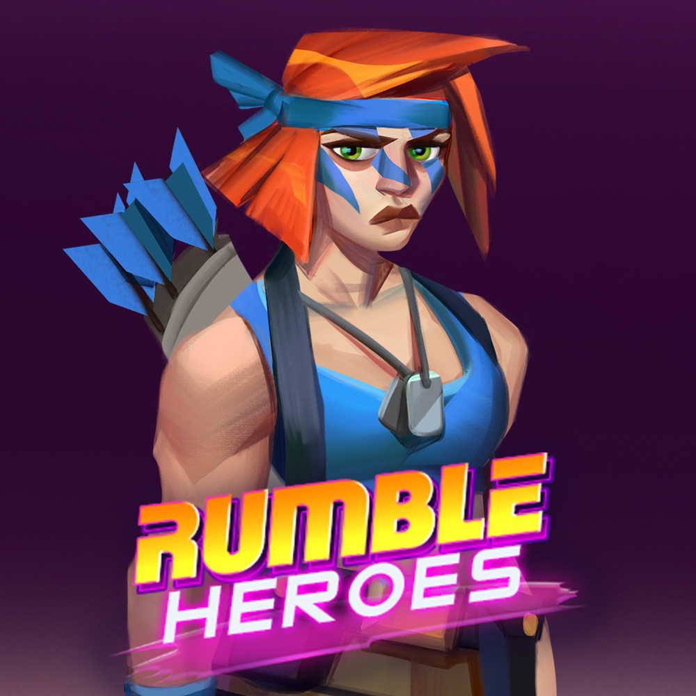 ArtStation - Rumble Heroes: Concept Art of Jane Bow