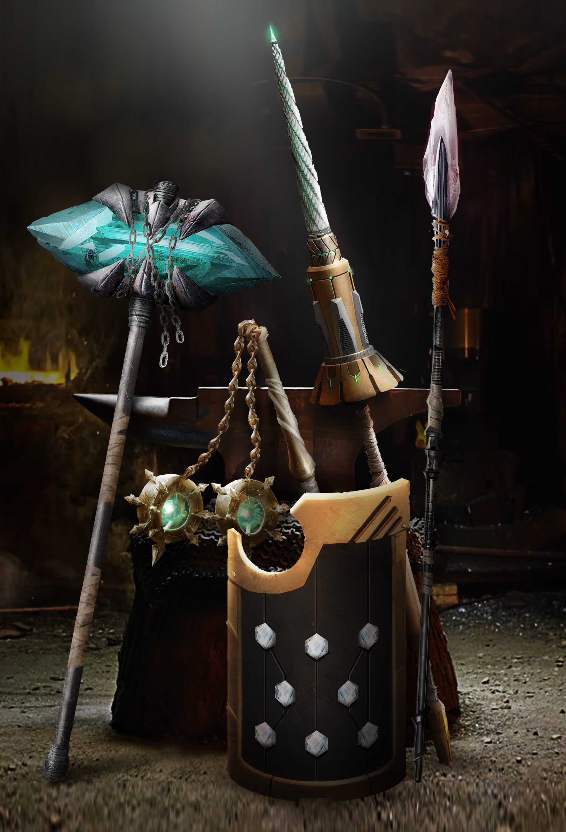 ArtStation - Hiraeth : Concept Art & Color Script