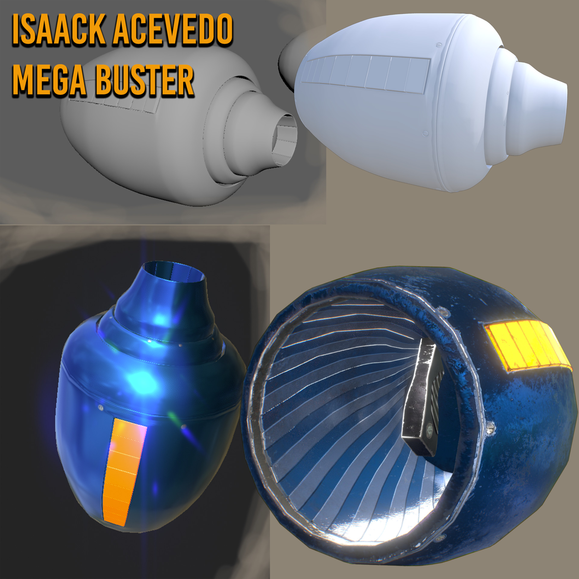 ArtStation - Mega Buster