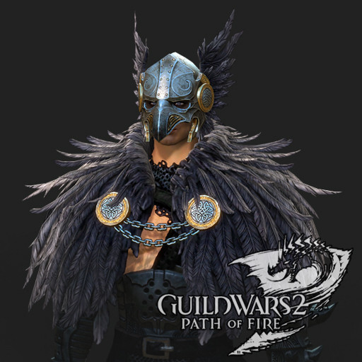 ArtStation - Guild Wars 2 : Raven Mantle and Helm