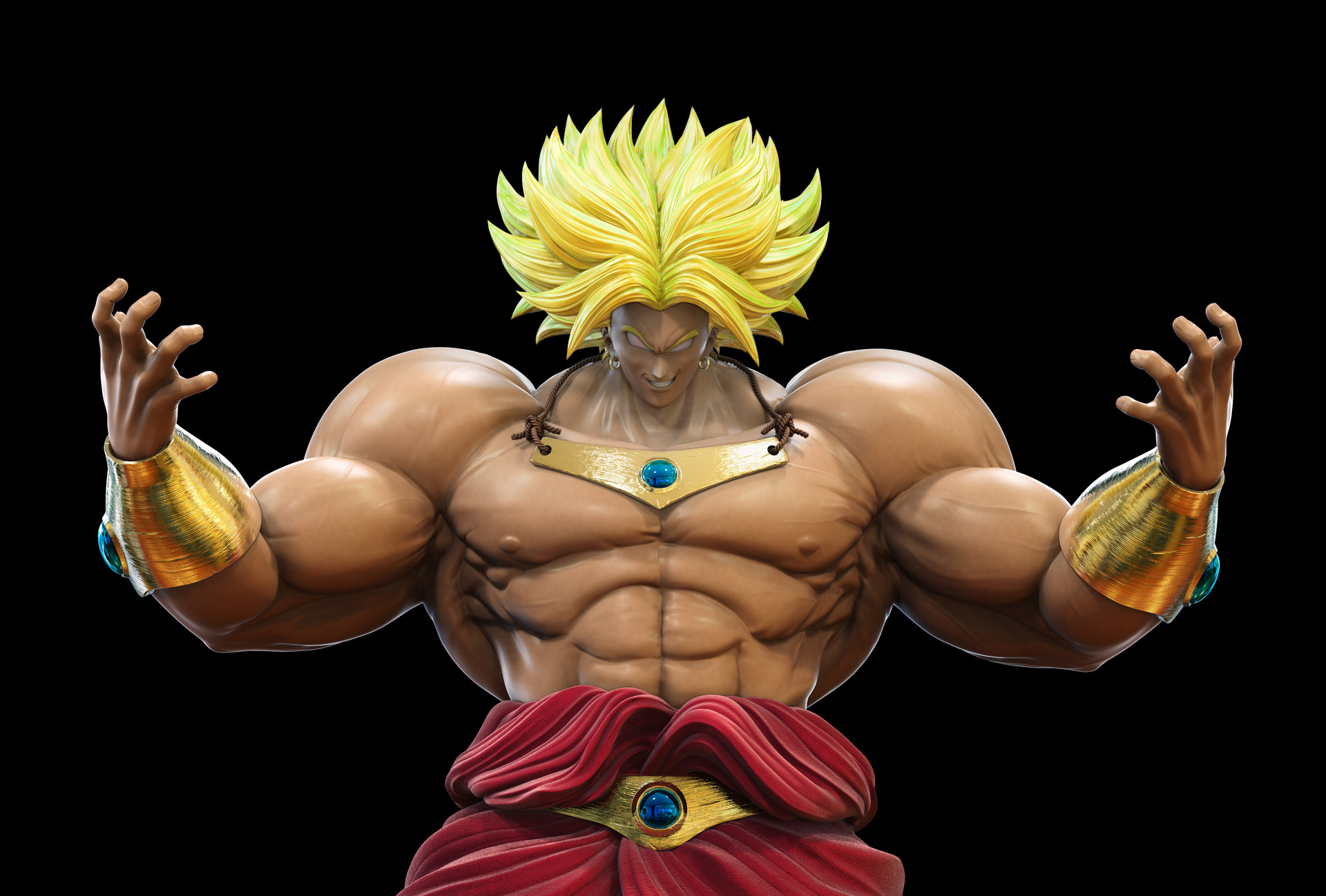 ArtStation - DRAGON BALL BROLY