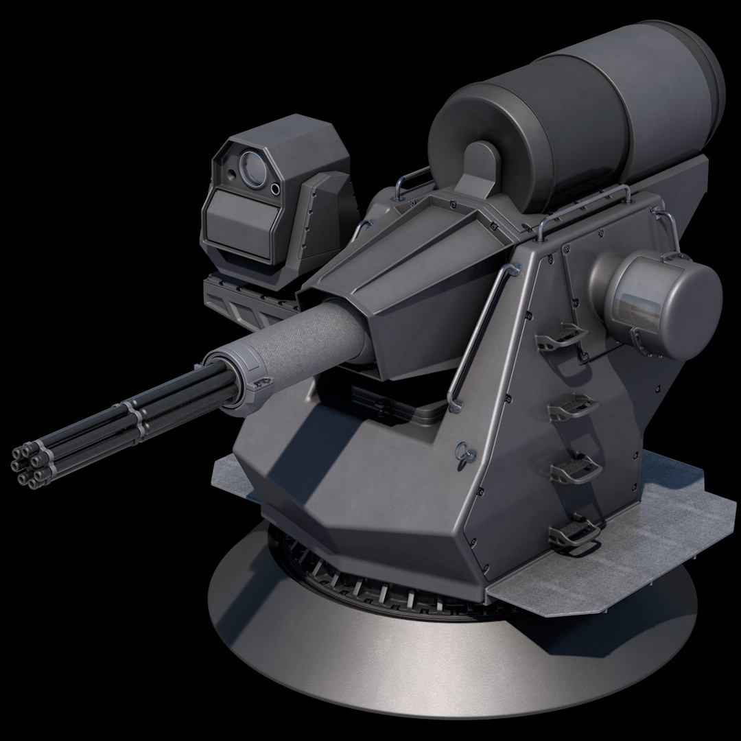 ArtStation - 30mm Heavy Remote Weapon System