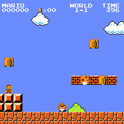 ArtStation - Mario 1-1 - Level_Design NES