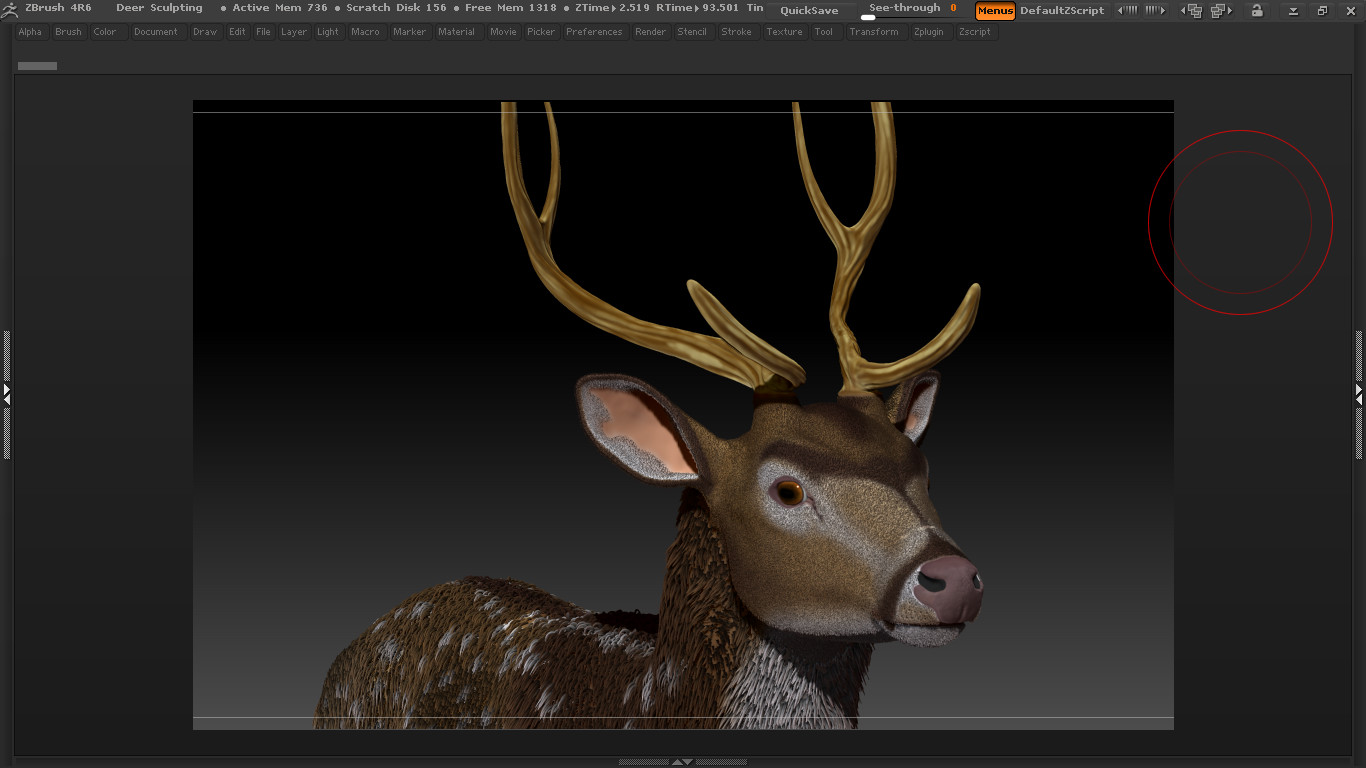 ArtStation - Chital Stag