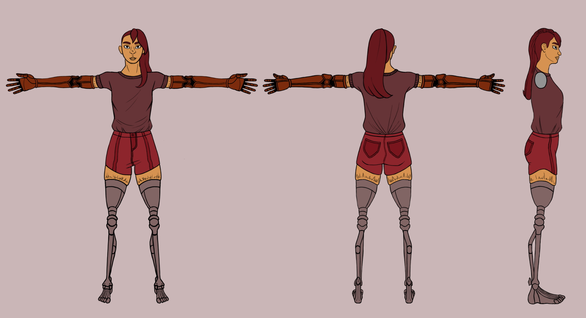 ArtStation - Character Concepts for Synergy project