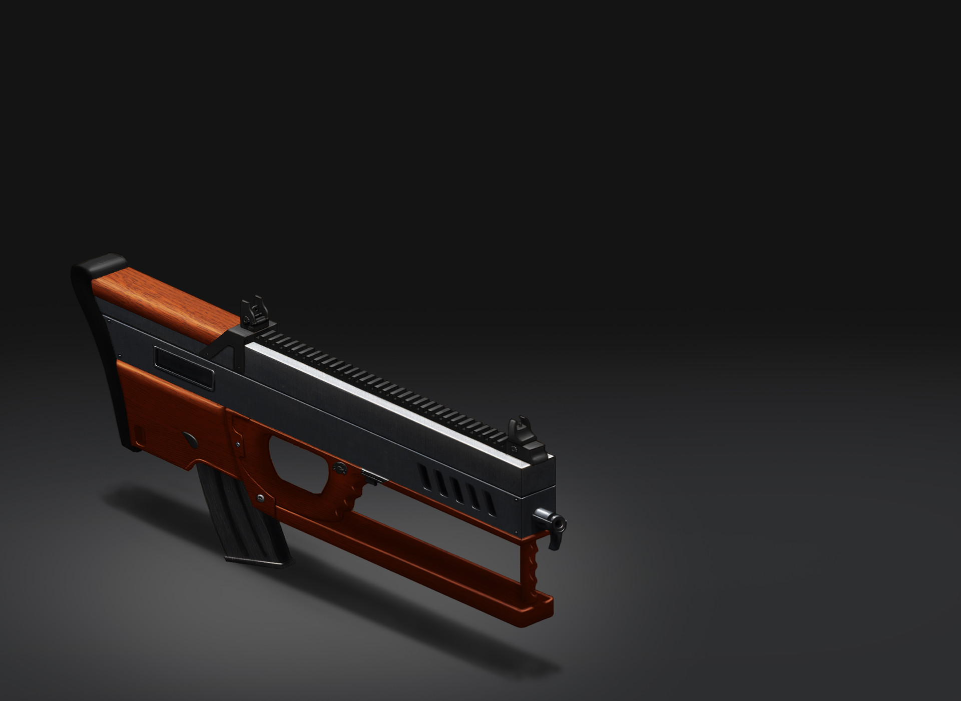 ArtStation - Bullpup SMG concept