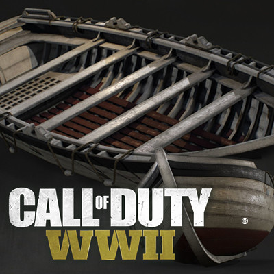 ArtStation - Call of Duty: World War II - Modular Life Boats Set